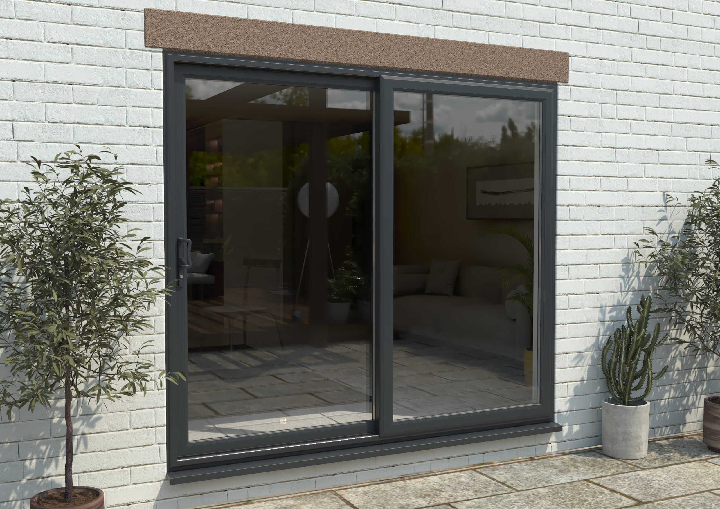 Grey Sliding Doors - Modern Design, Long-Lasting Quality, and Energy ...