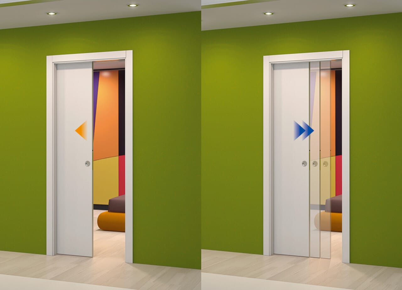 Self Closing Mechanism for Eclisse Pocket Door Kits at Vibrant Doors