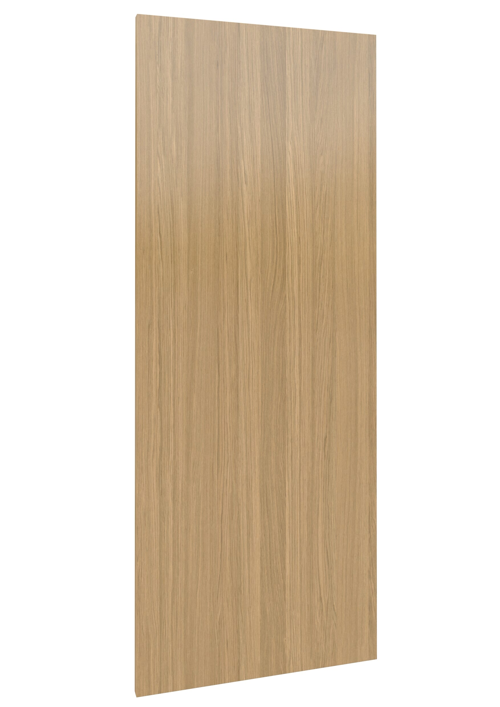 686x1981x35mm (27) Flush Oak Prefinished Solid Core Sliding Barn Door ...