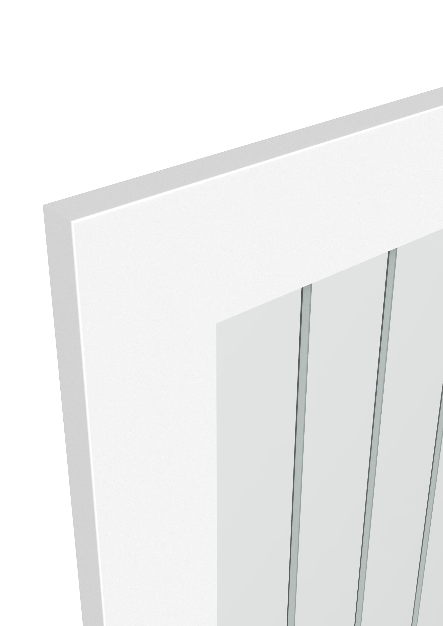 838x1981x35mm (33) Suffolk White Clear Glass With Frosted Lines ...